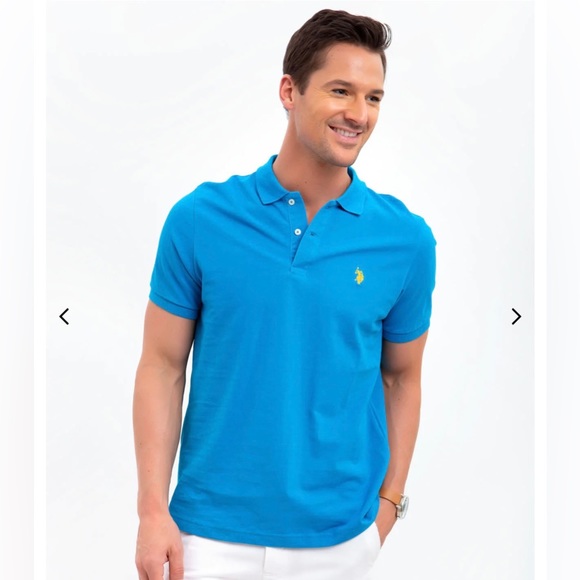 Us Polo Assn Shirts Nwt Lens Size Large Uspolo Assn Shortsleeve Polo Shirt Logo